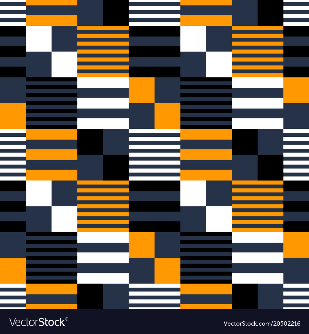 Abstract flag infinity seamless pattern Royalty Free Vector