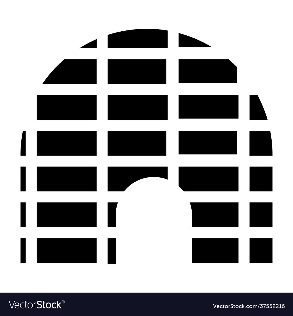 Igloo Royalty Free Vector Image - VectorStock