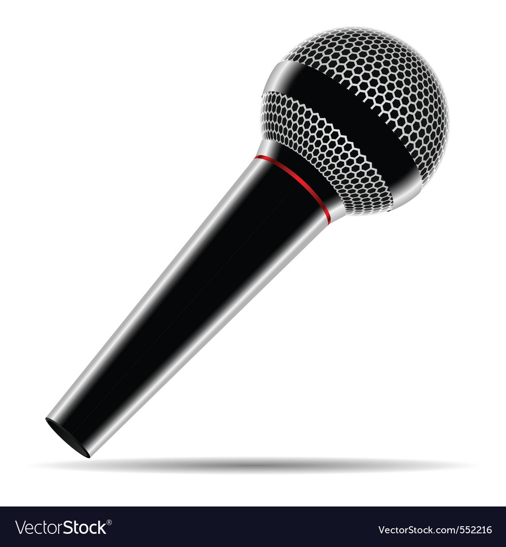 Microphone Royalty Free Vector Image - VectorStock