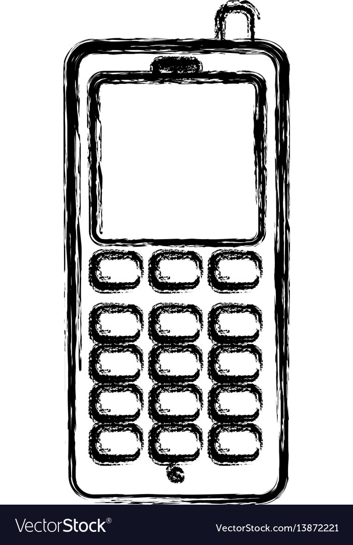 Cellphone mobile technology Royalty Free Vector Image