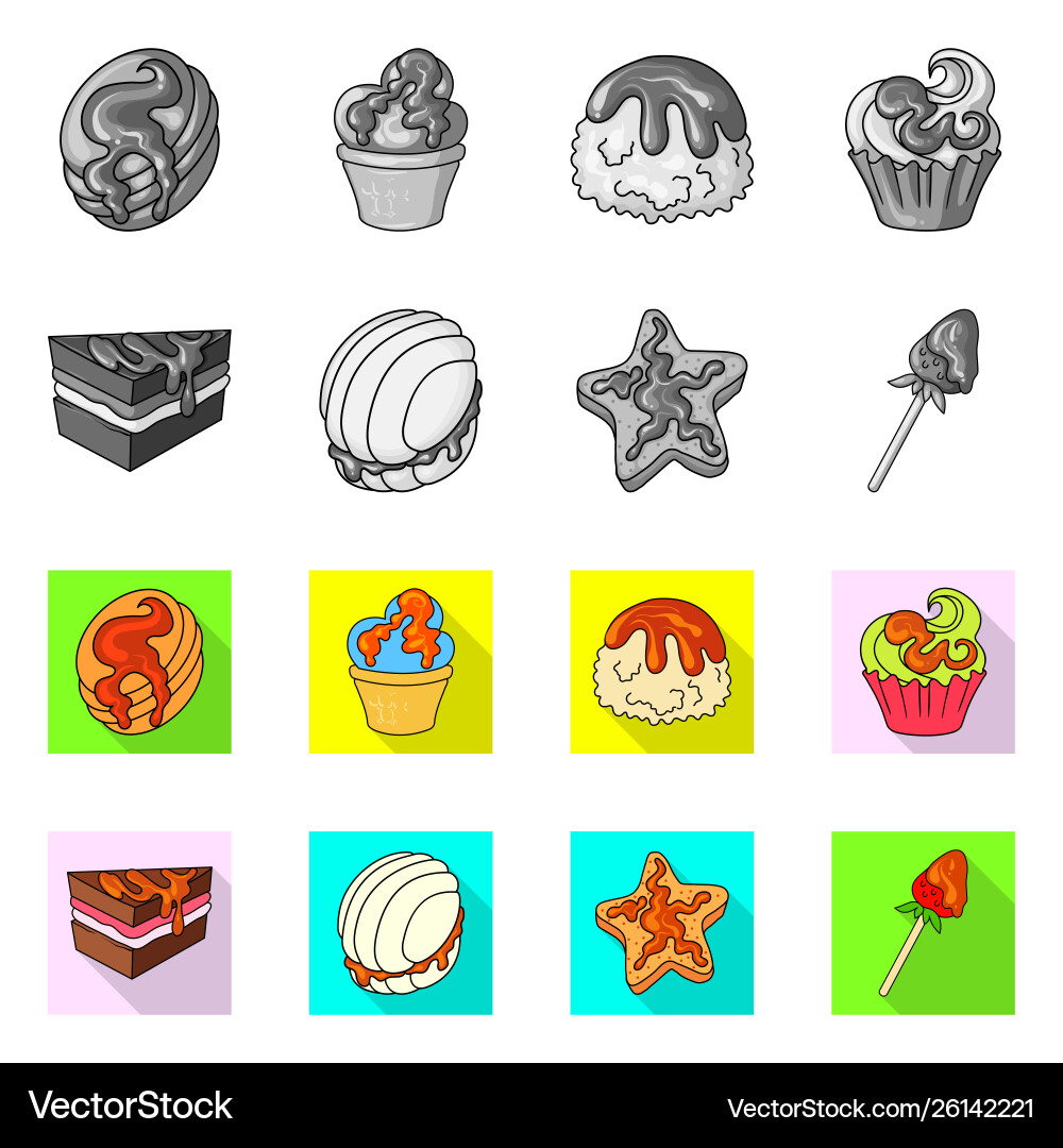 Confectionery and culinary Royalty Free Vector Image