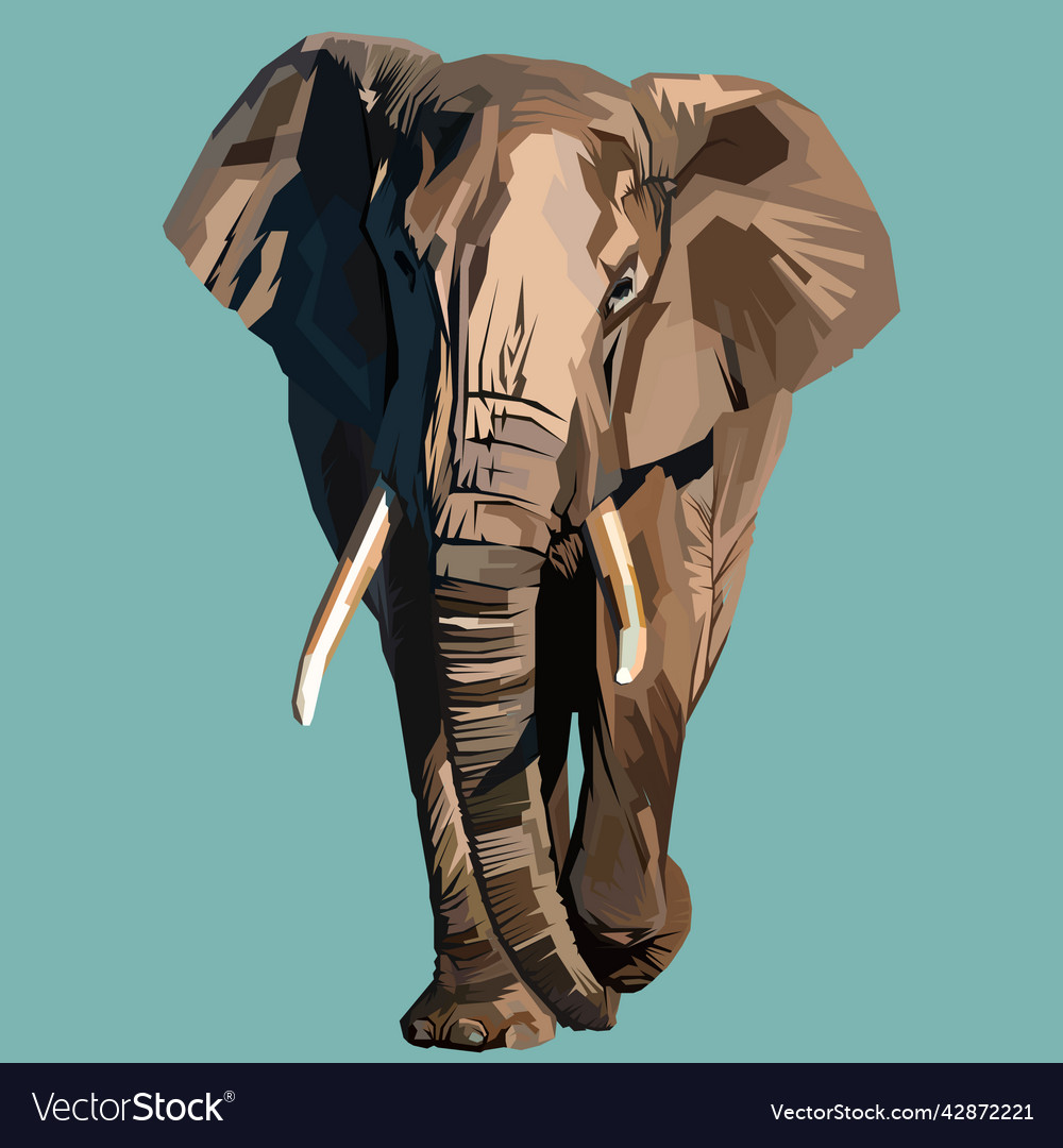 Elephant Royalty Free Vector Image - VectorStock