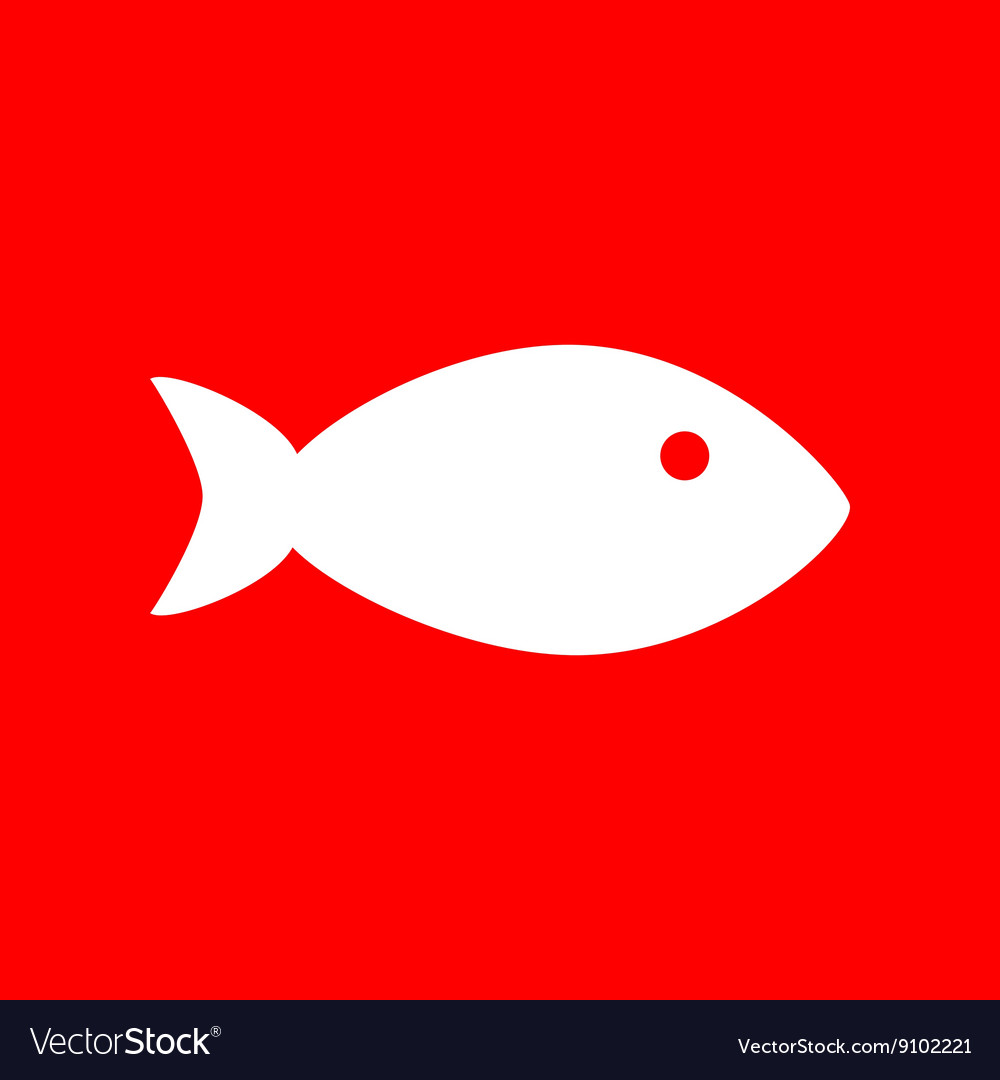 Fish sign Royalty Free Vector Image - VectorStock