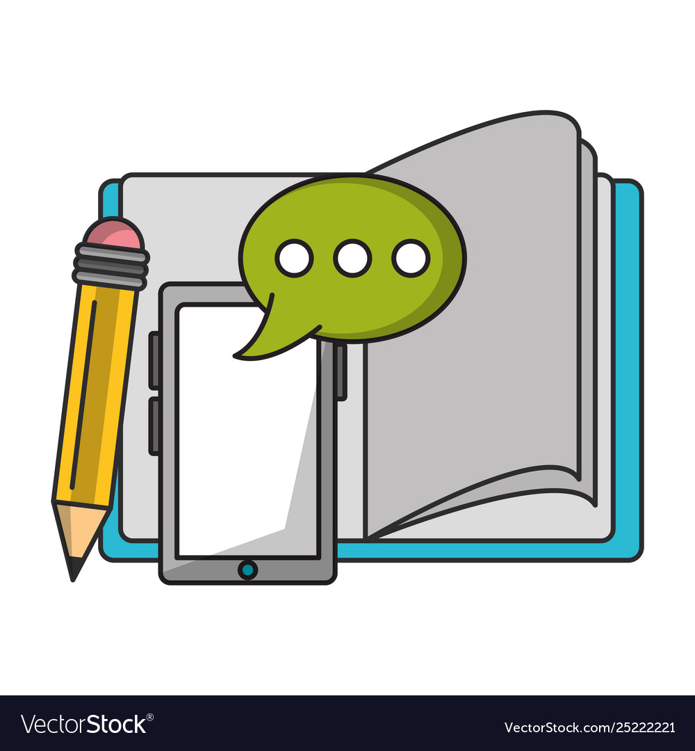 Wissensbildung Konzept Cartoon Lizenzfreies Vektorbild