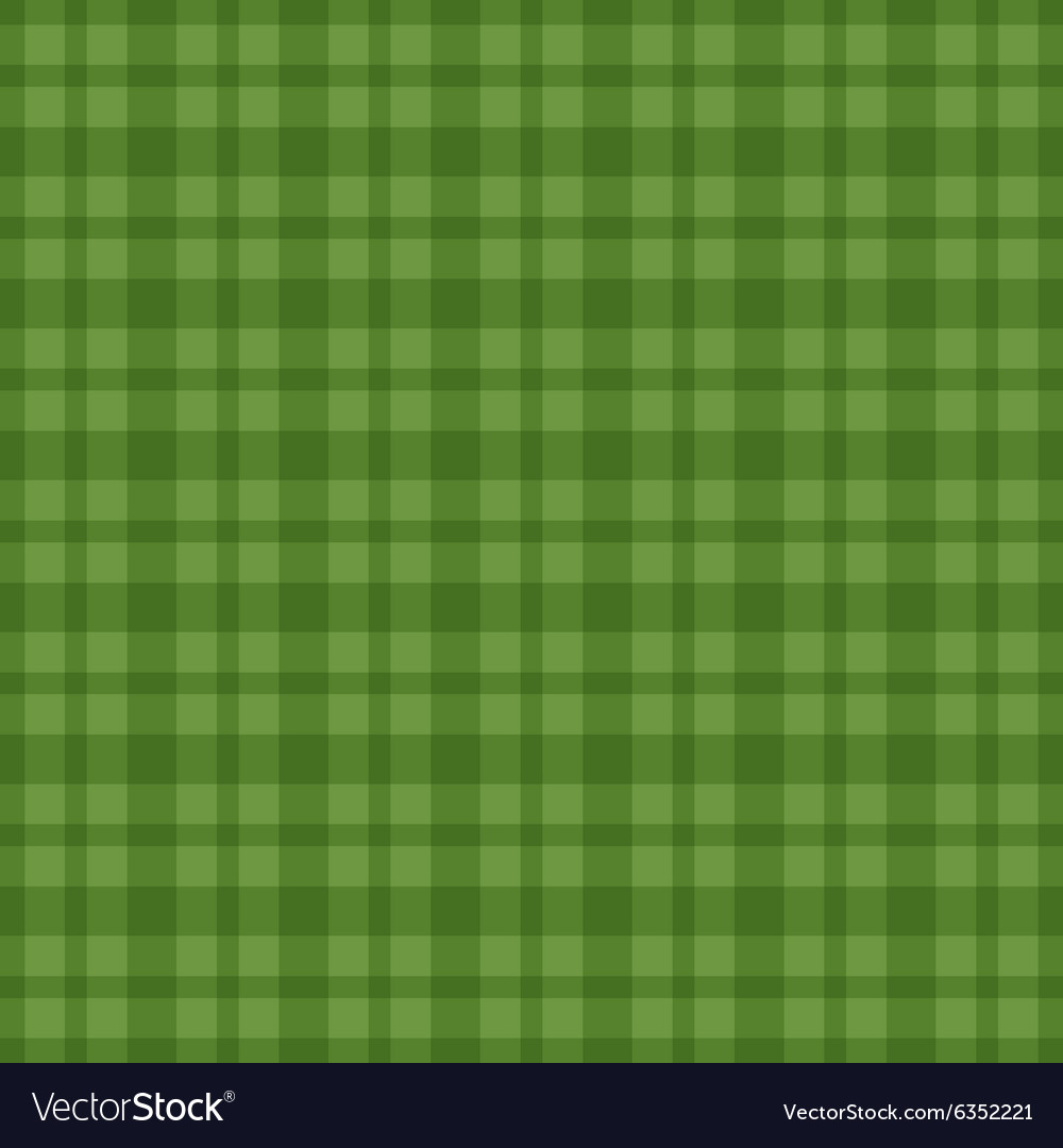 Seamless green vichy pattern Royalty Free Vector Image