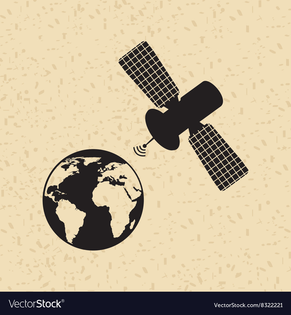 Wireless signal design Royalty Free Vector Image
