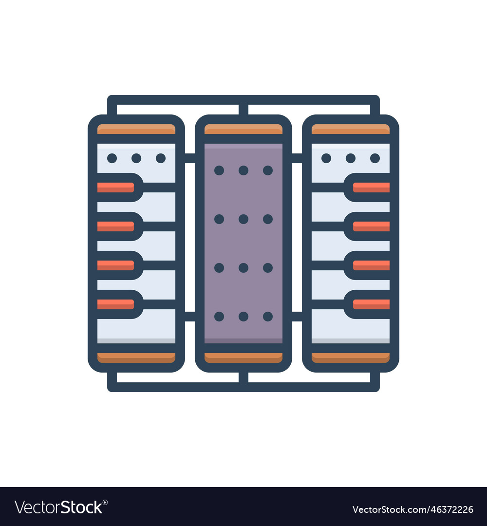 Servers Royalty Free Vector Image - VectorStock