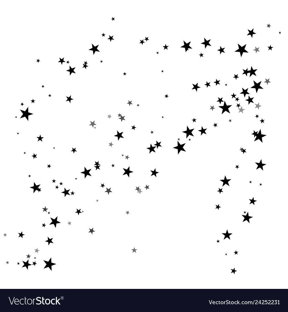 Stardust trail comet Royalty Free Vector Image