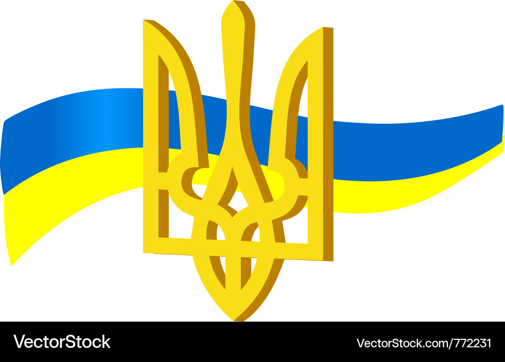 Symbols of ukraine Royalty Free Vector Image - VectorStock
