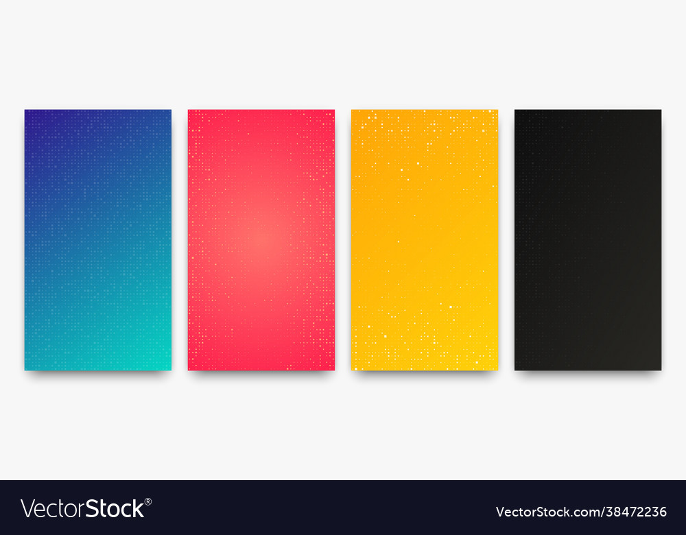 Abstract gradient geometric background squares Vector Image