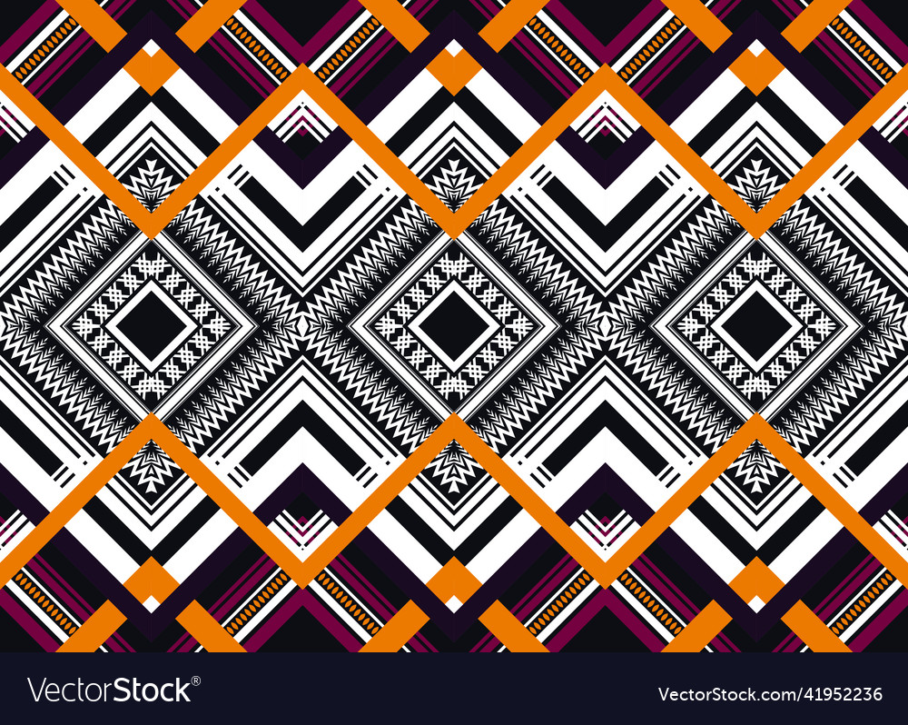 Ethnic pattern background seamless Royalty Free Vector Image