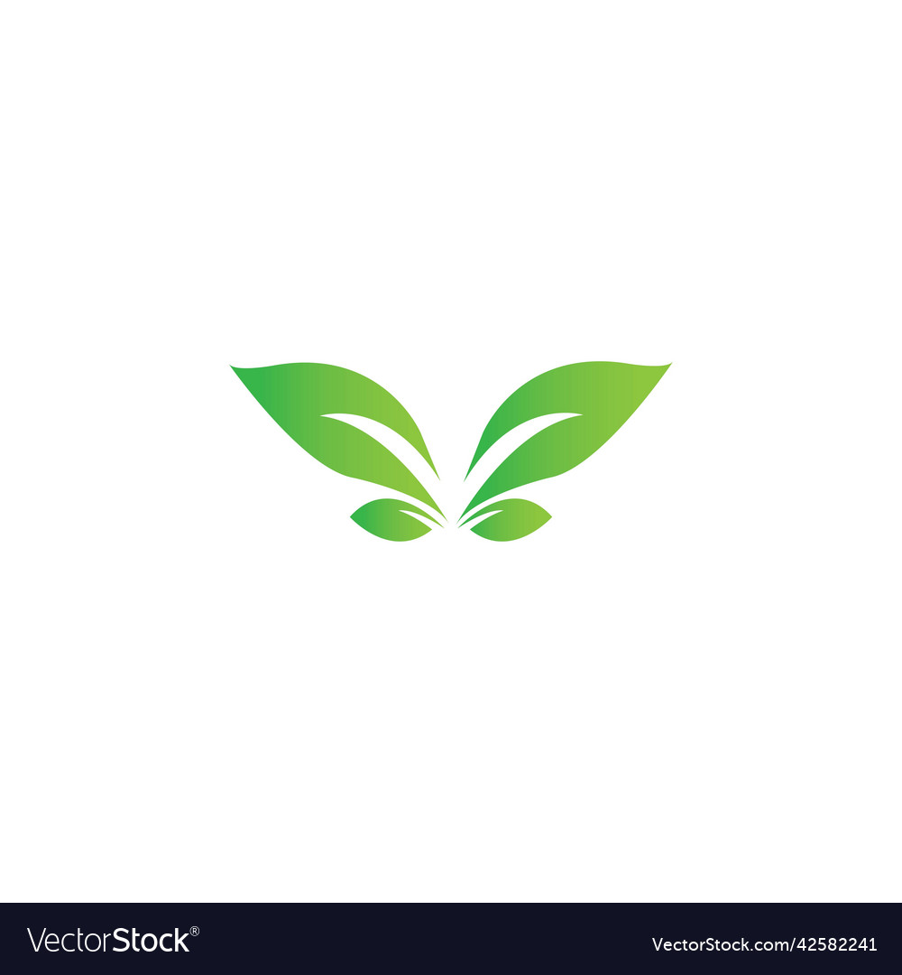 Leaf logo Royalty Free Vector Image - VectorStock