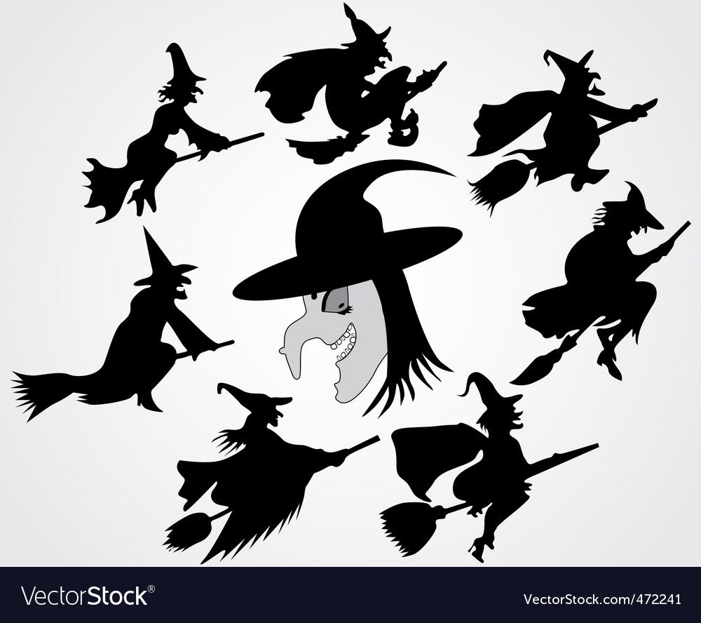 Wicked witch Royalty Free Vector Image - VectorStock