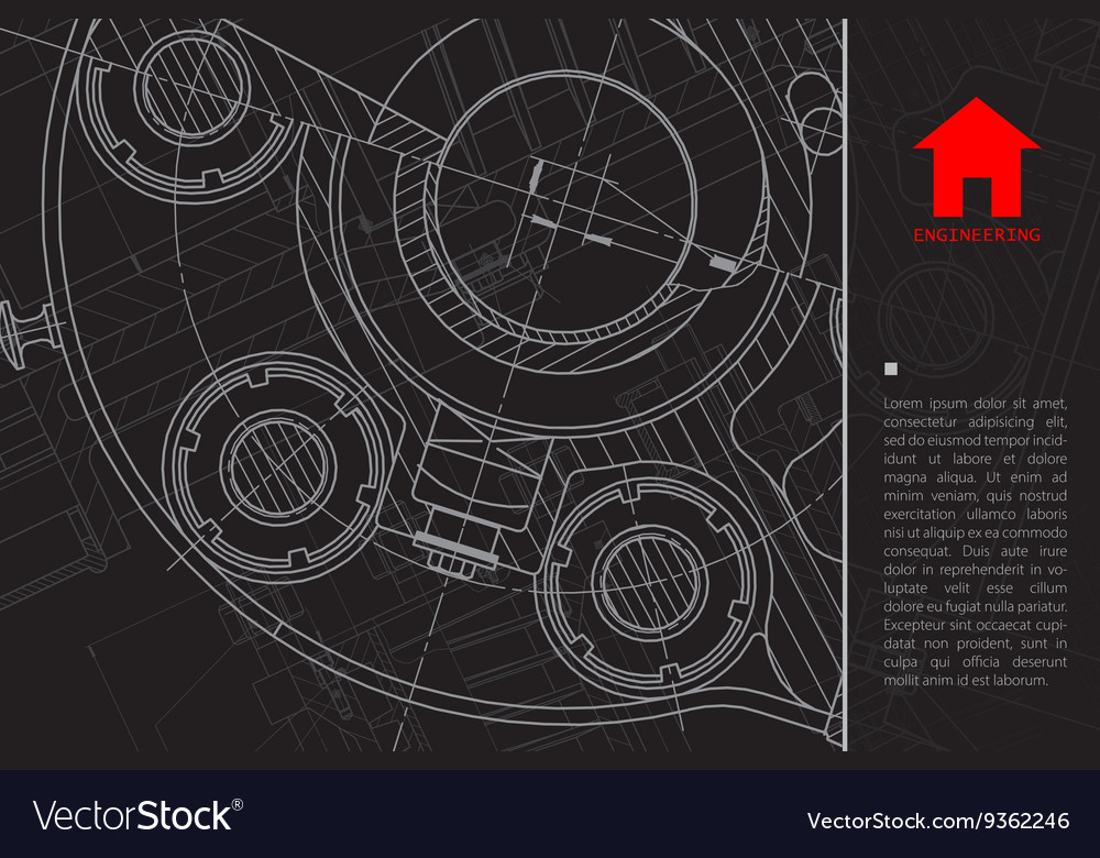 Architect background Royalty Free Vector Image