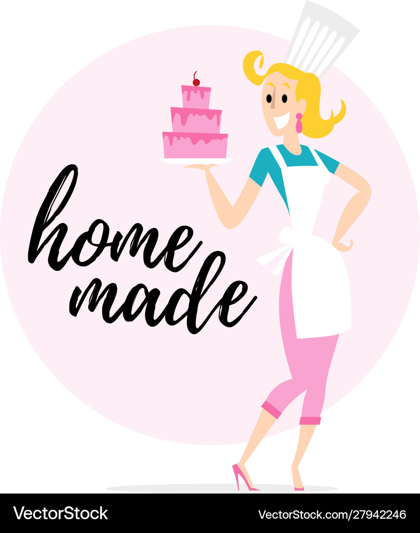 Flat friendly smiling person character portrait Vector Image