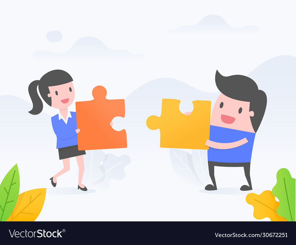 Teamwork Royalty Free Vector Image - VectorStock