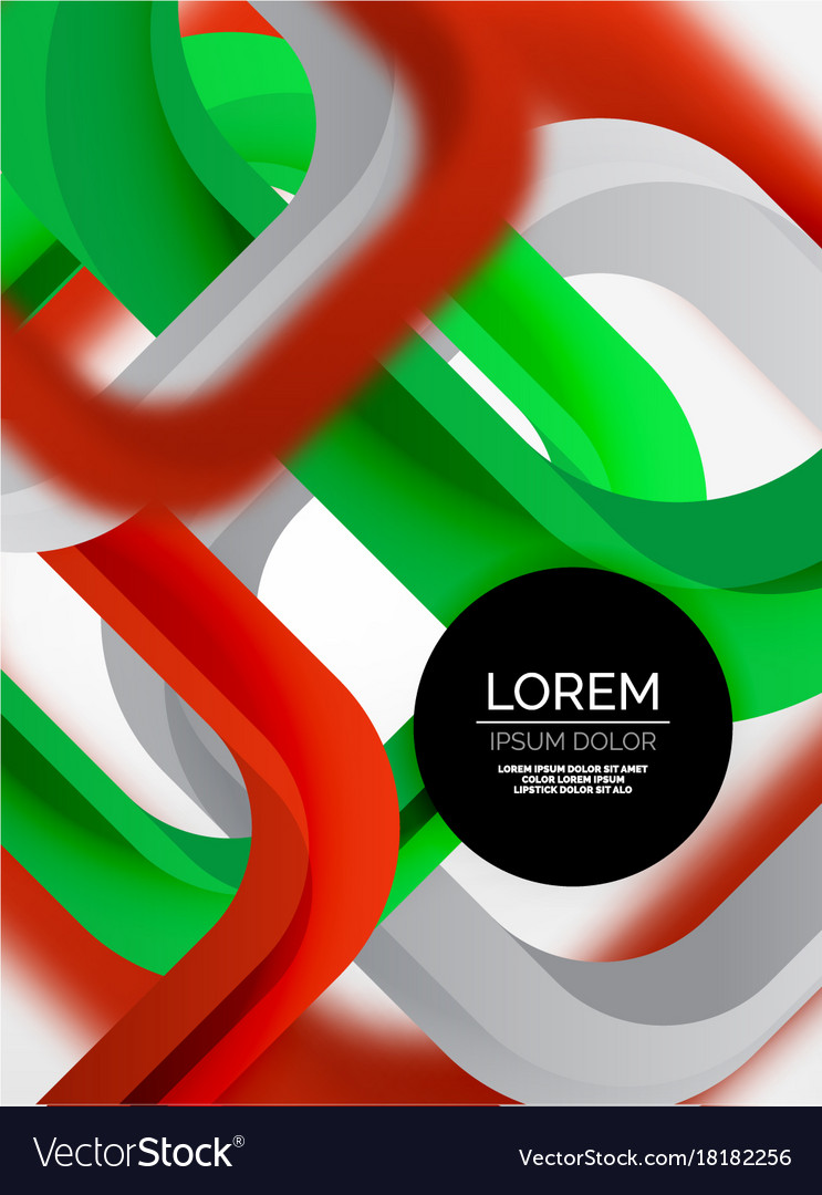 3d overlapping squares abstract background Vector Image