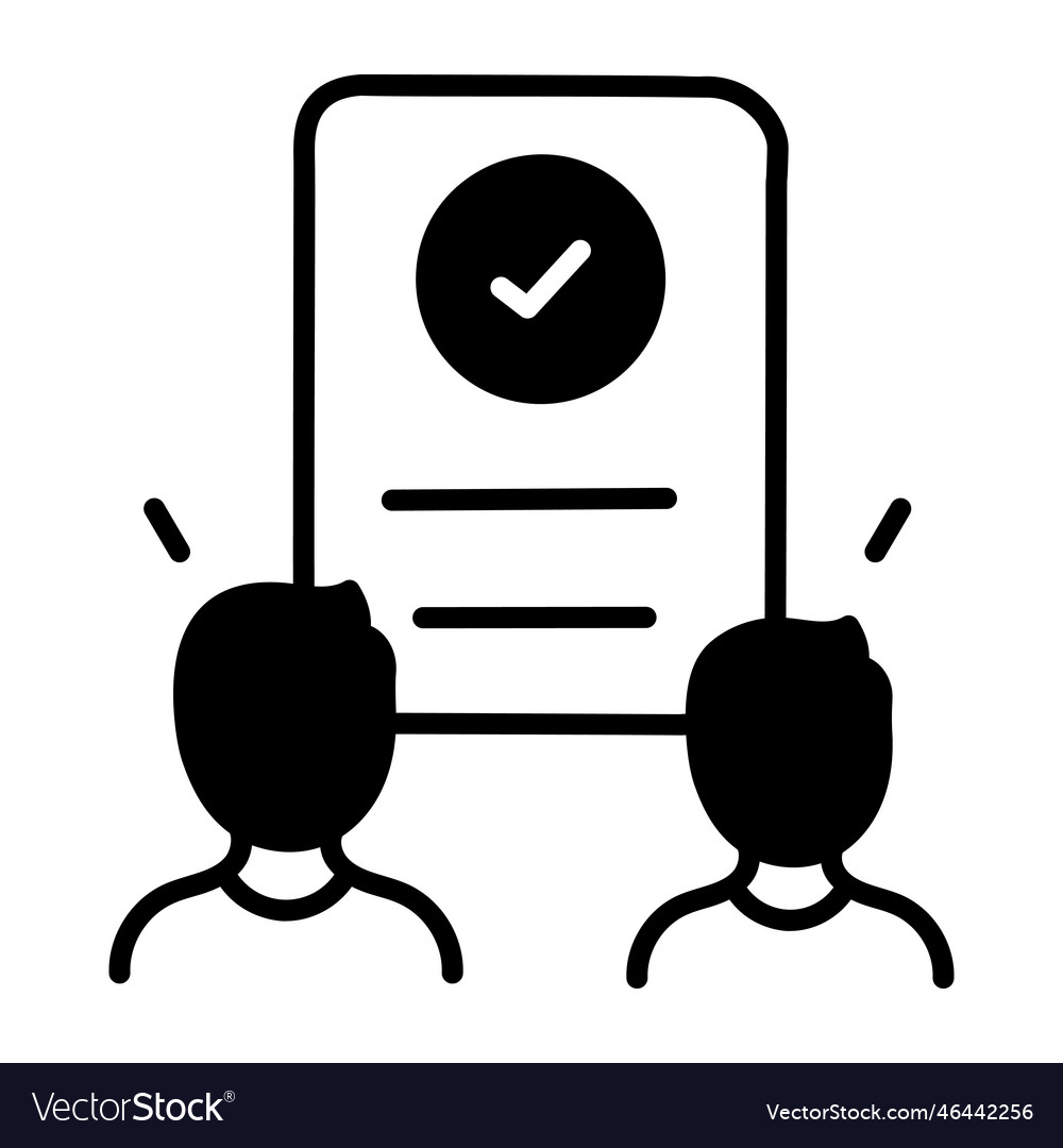 Cv selection Royalty Free Vector Image - VectorStock