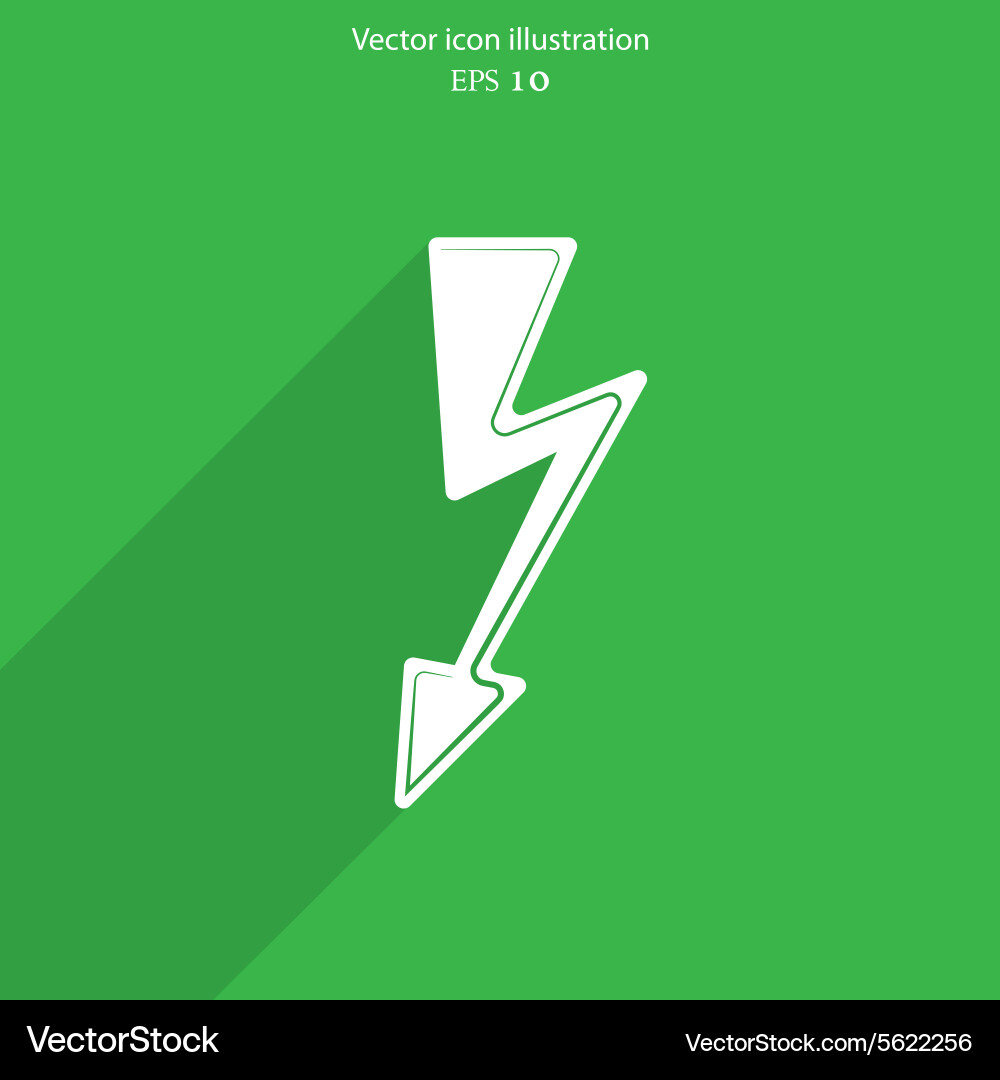 Lightning web icon Royalty Free Vector Image - VectorStock