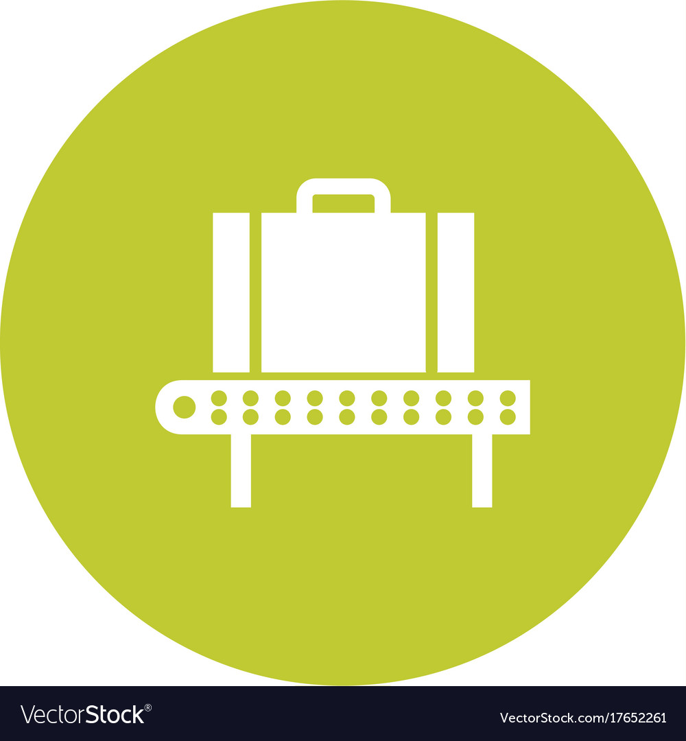 Checking bag Royalty Free Vector Image - VectorStock