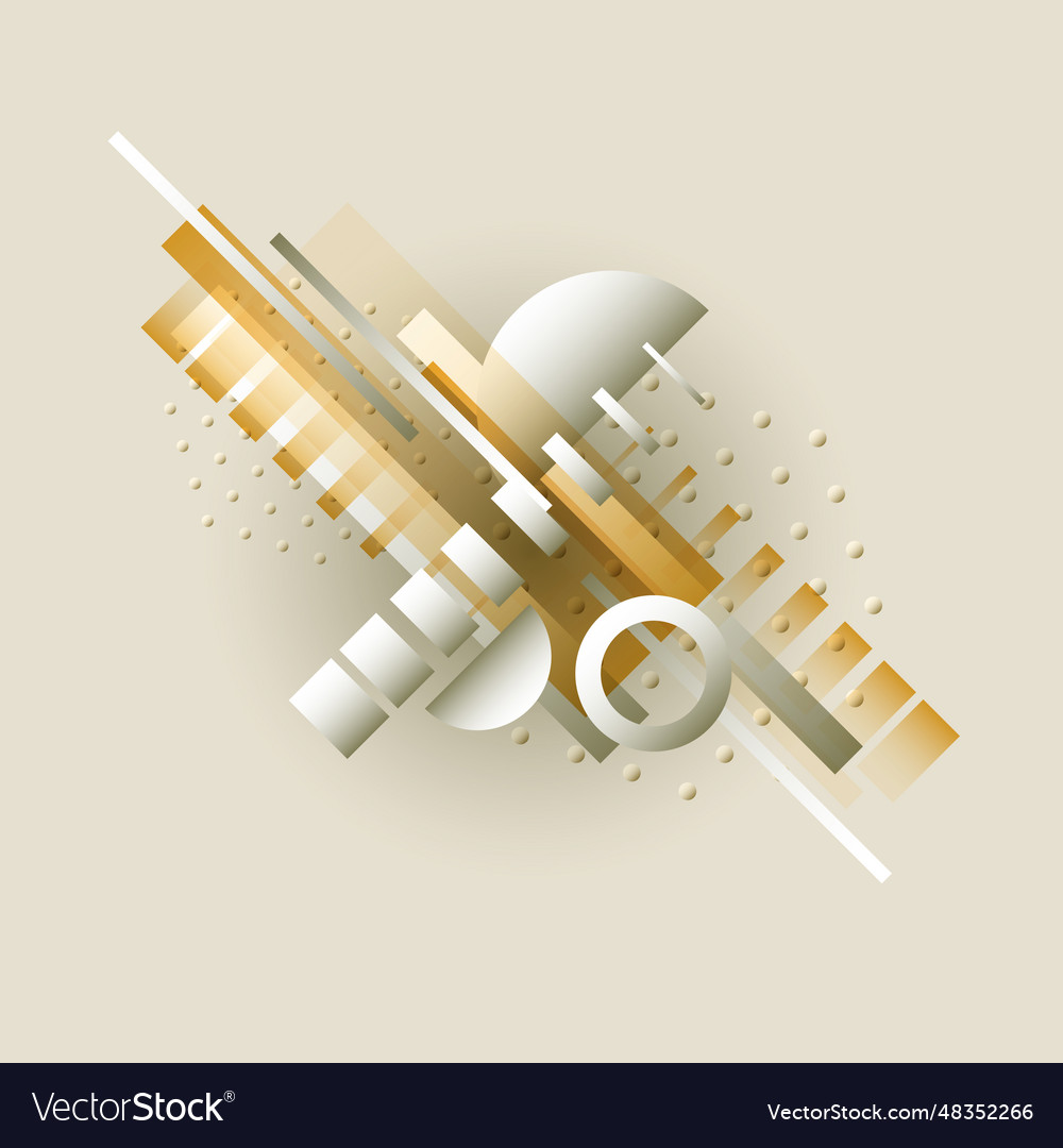 Abstract background with simple elements an image Vector Image