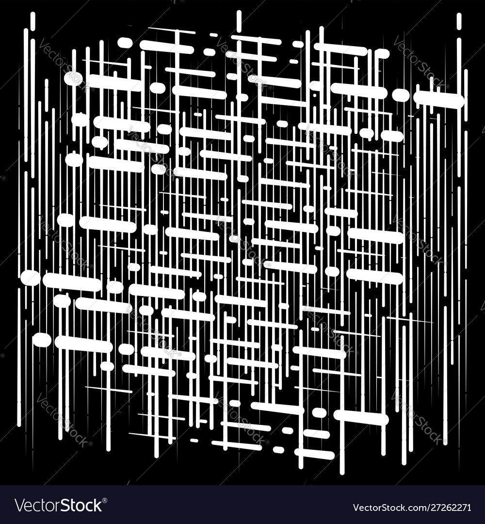 Grid mesh abstract geometric pattern segmented Vector Image