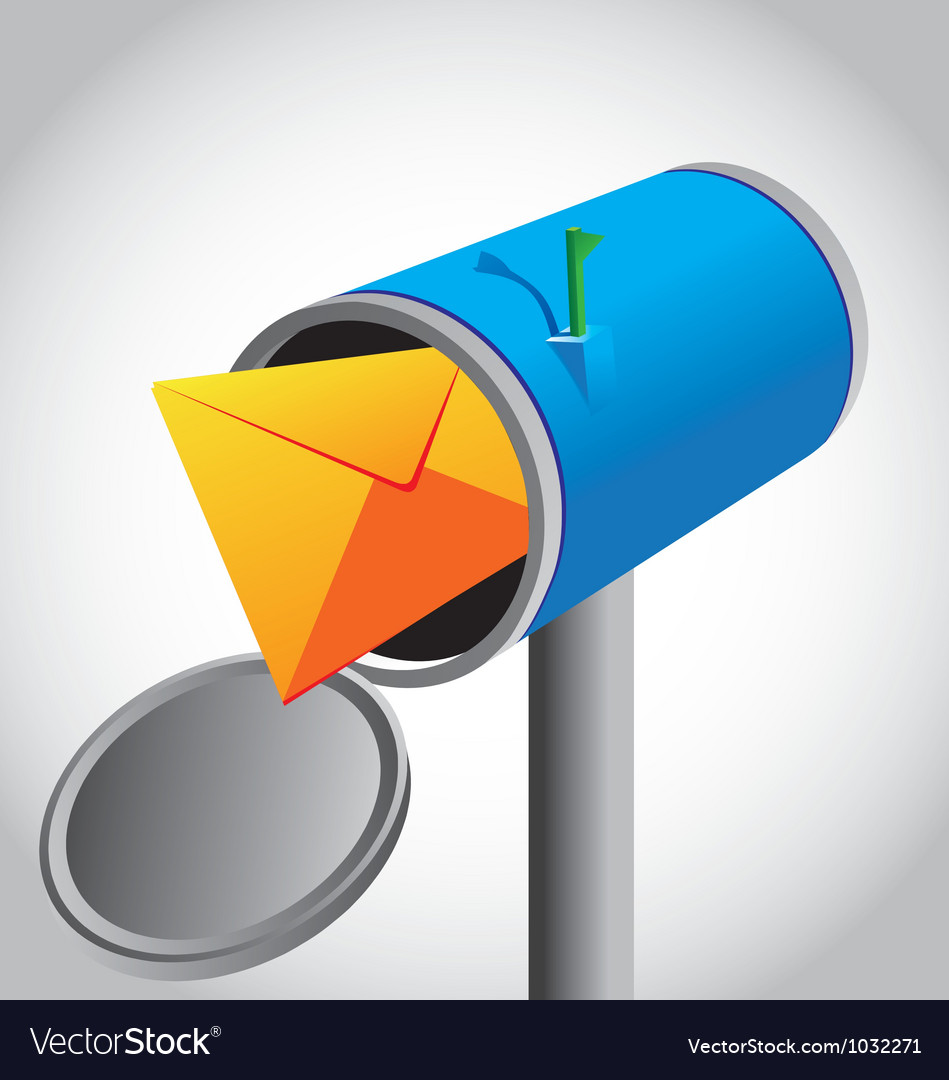 Mail box Royalty Free Vector Image - VectorStock