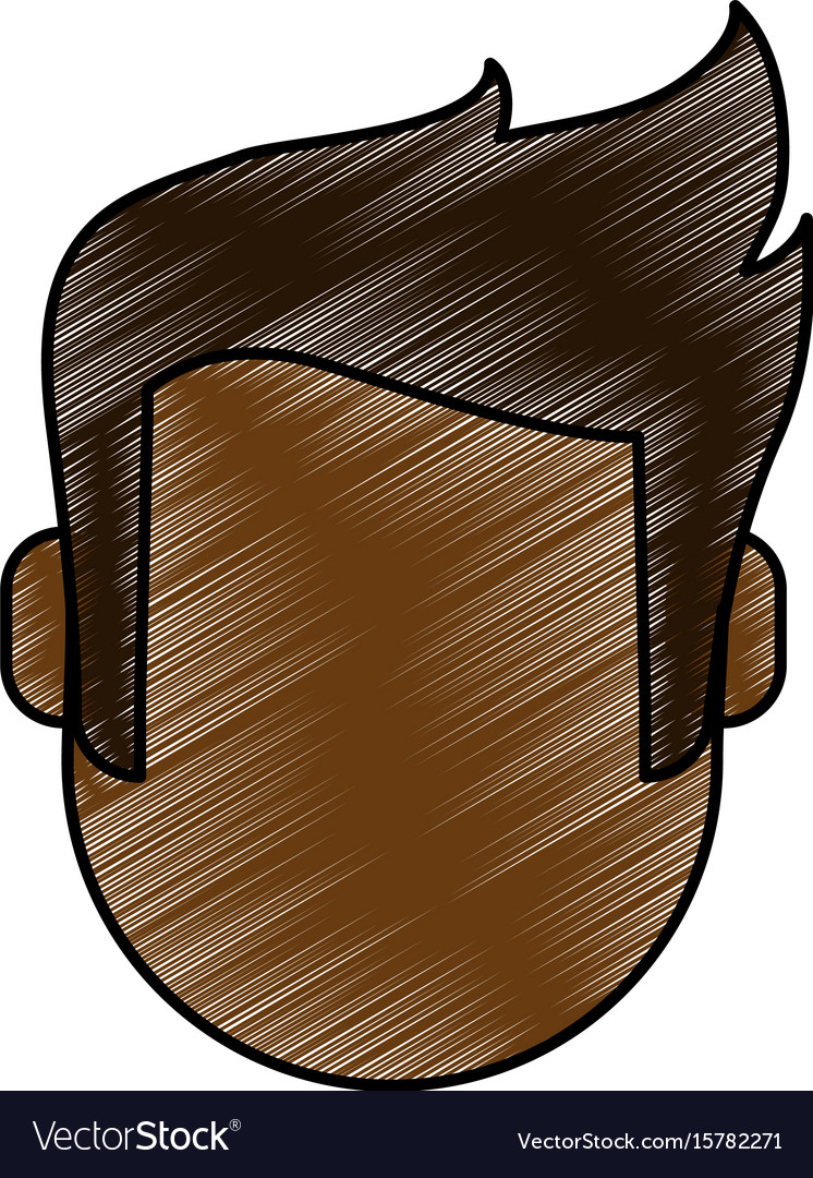 Man face Royalty Free Vector Image - VectorStock