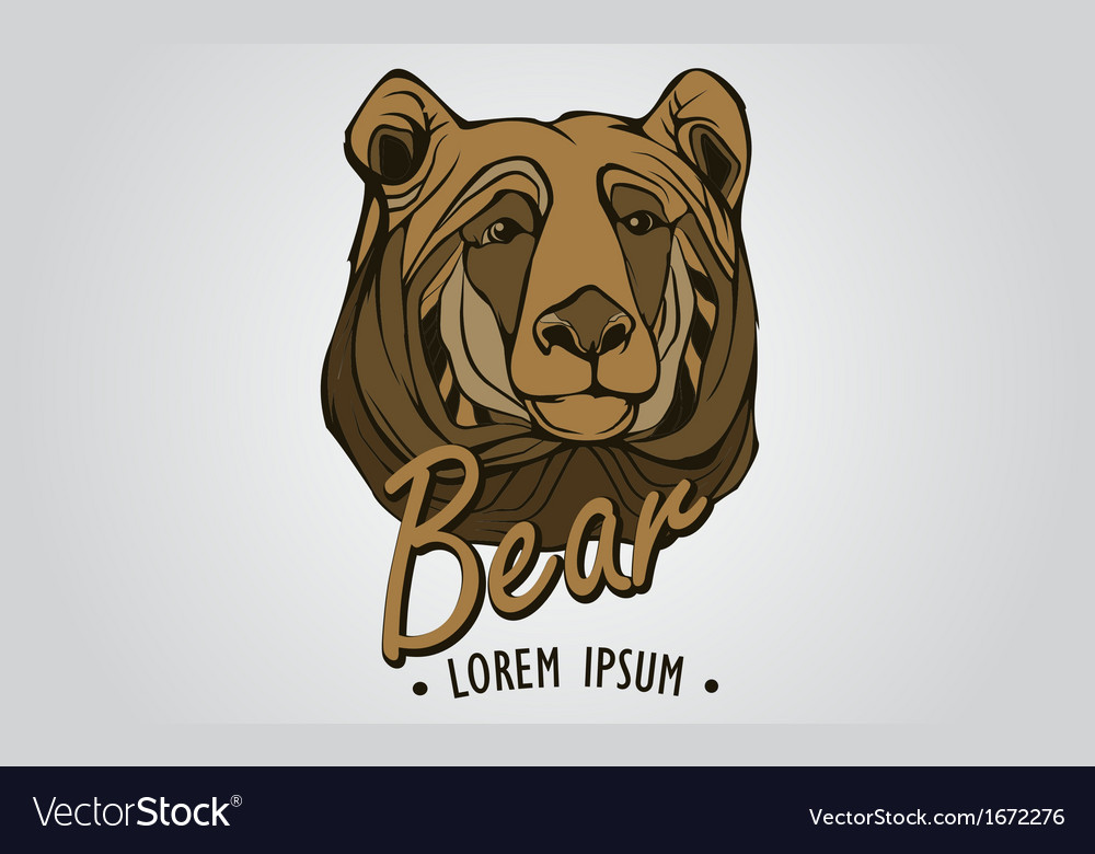 Bear Royalty Free Vector Image - VectorStock