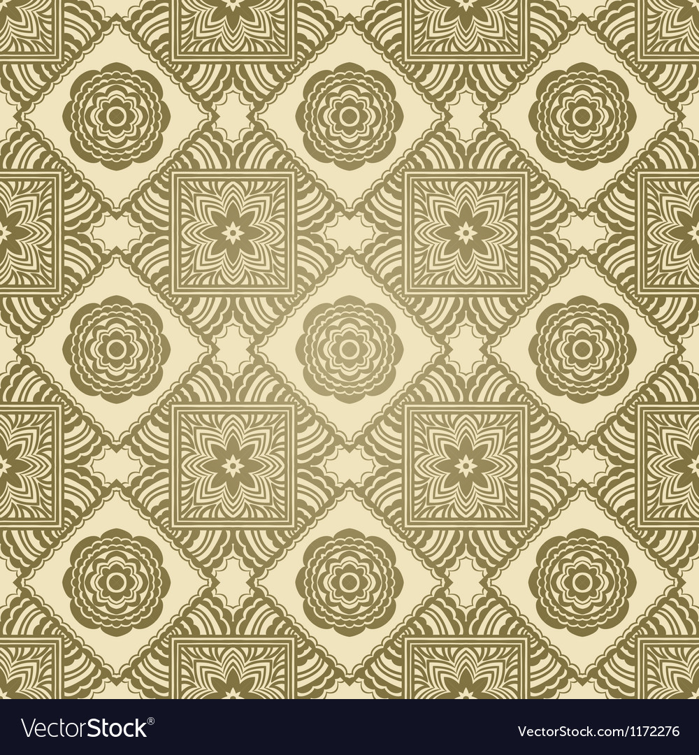 Vintage seamless pattern Royalty Free Vector Image
