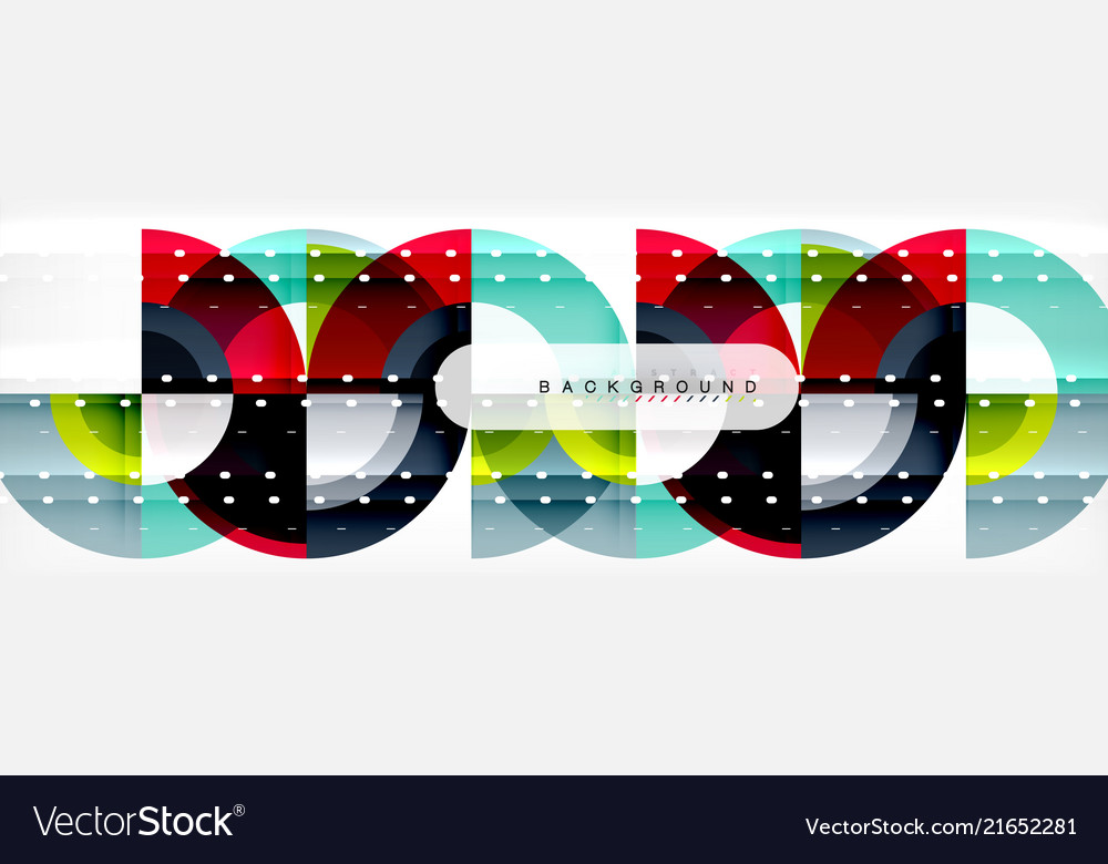 Circle abstract background Royalty Free Vector Image