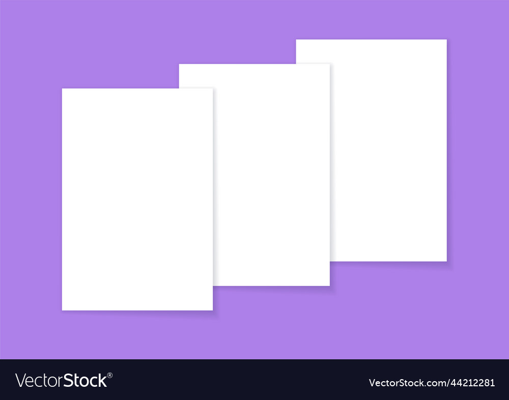 Paper document stack Royalty Free Vector Image