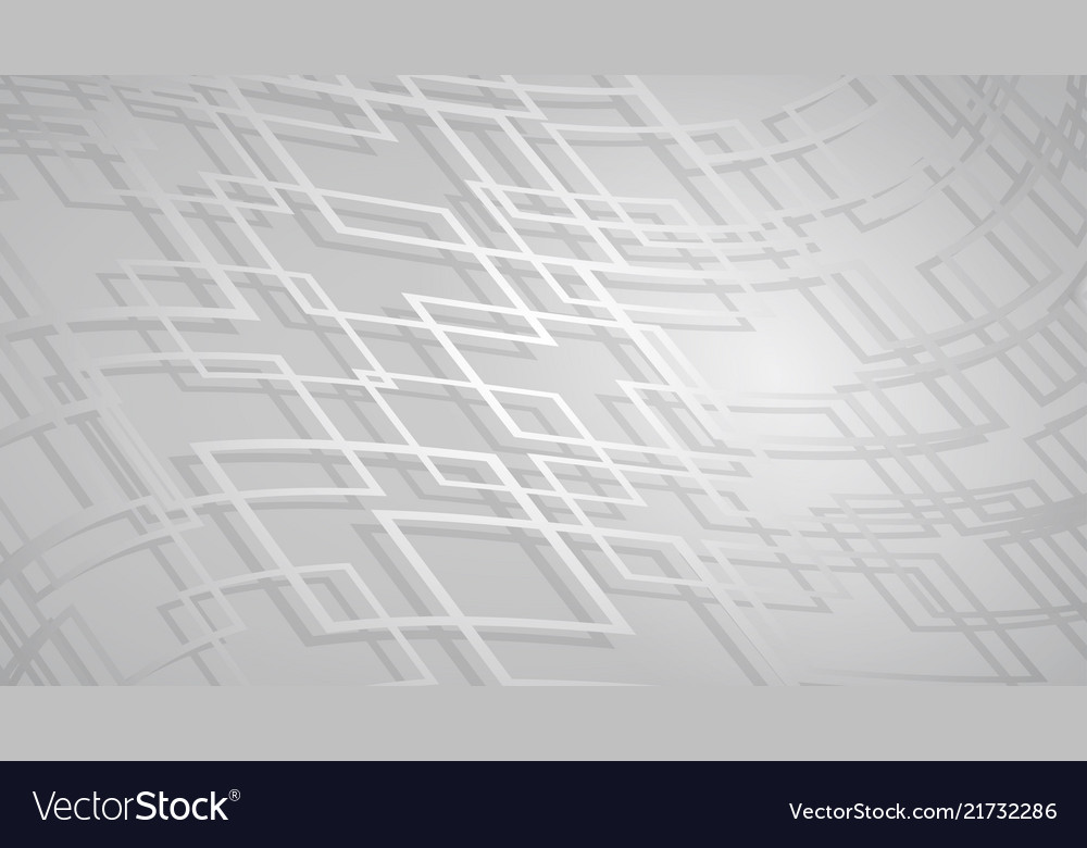 Abstract background of intersecting squares Vector Image