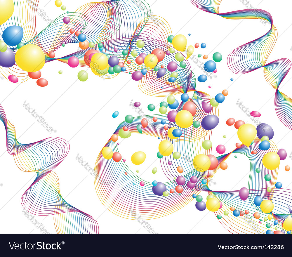Colourful lines Royalty Free Vector Image - VectorStock