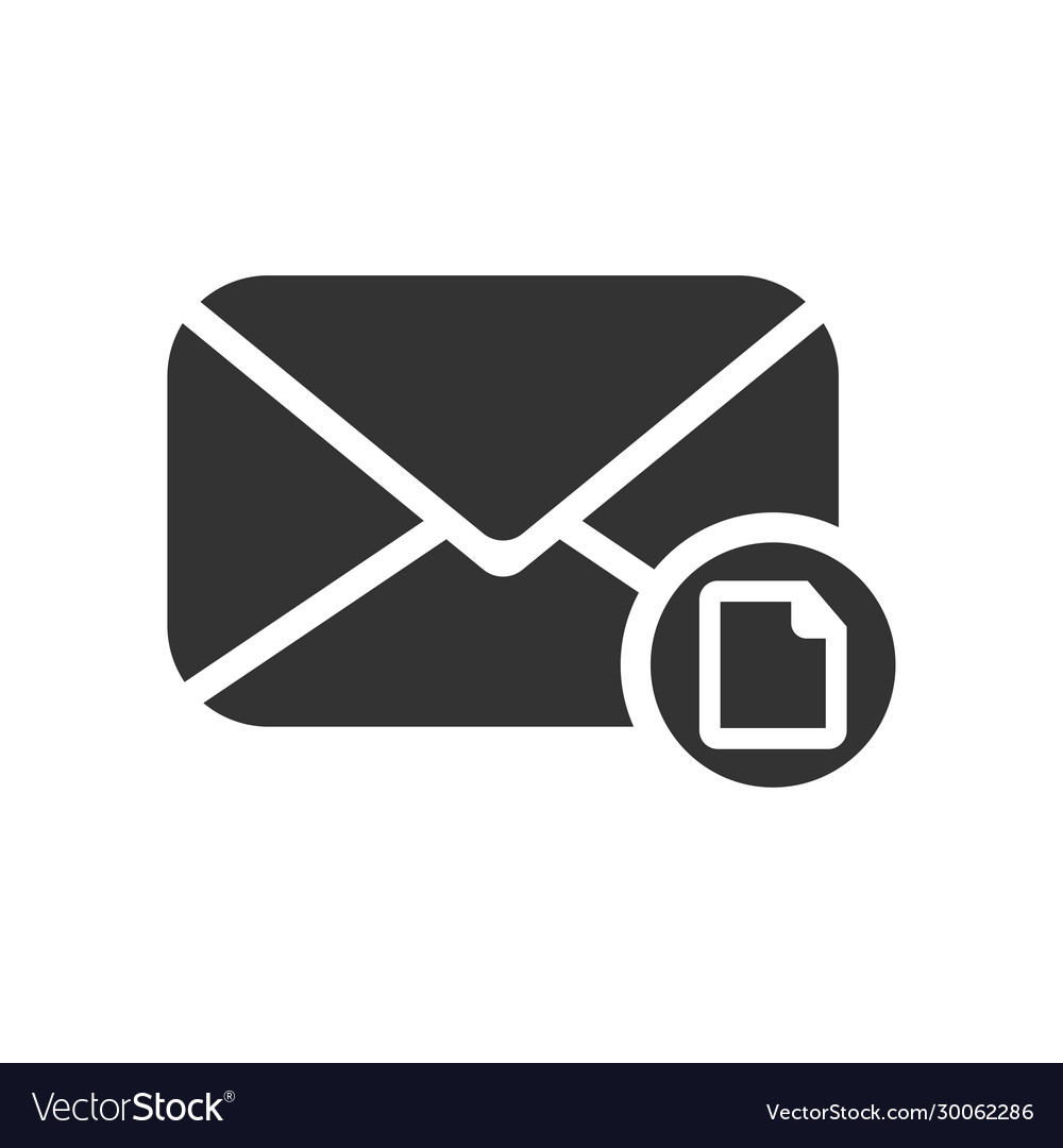 Draft email icon Royalty Free Vector Image - VectorStock