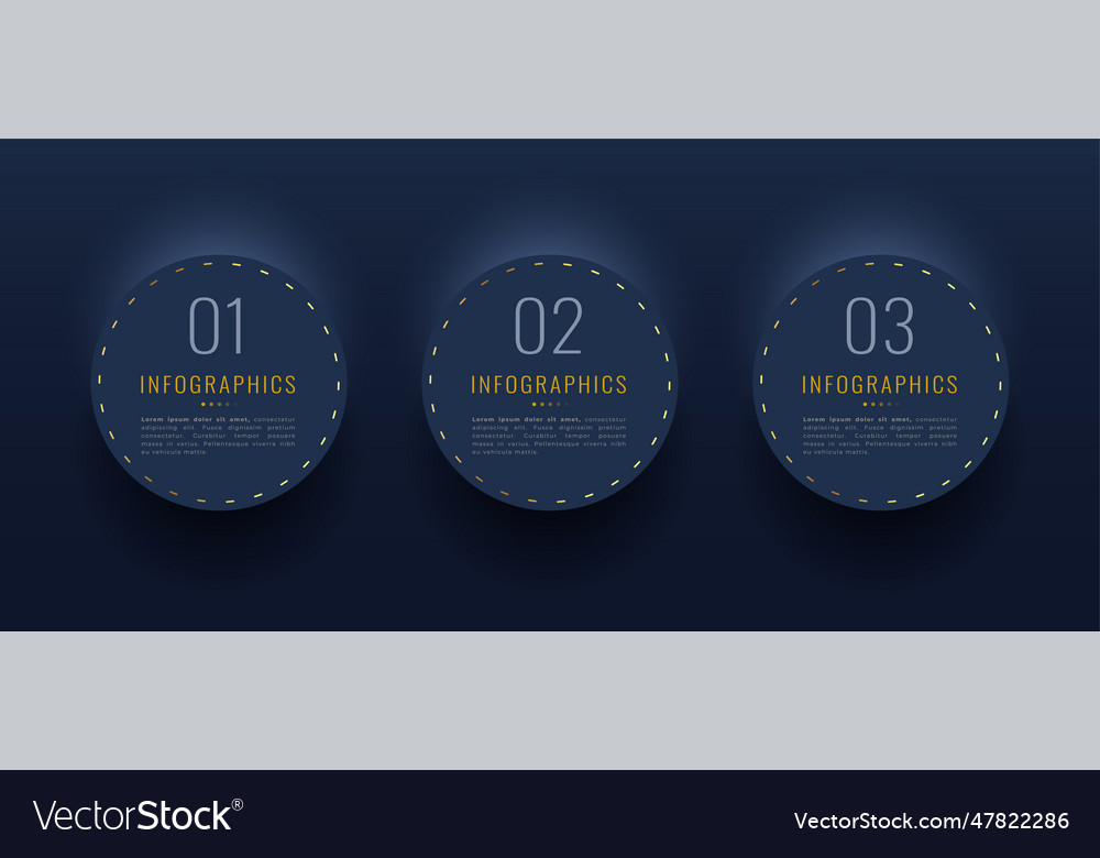 Step-by-step guide to success with golden Vector Image