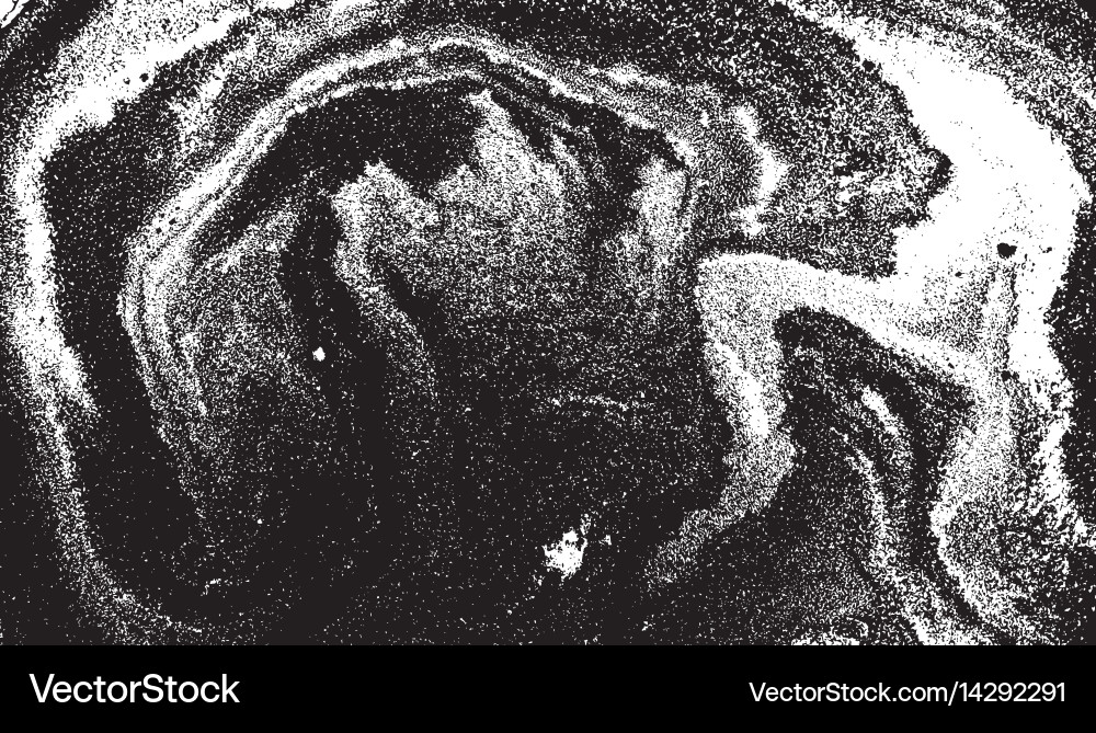 Black and white liquid texture watercolor hand Vector Image