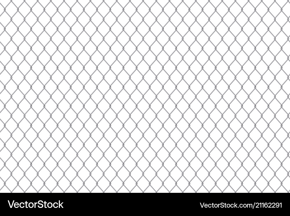 Creative of chain link fence Royalty Free Vector Image