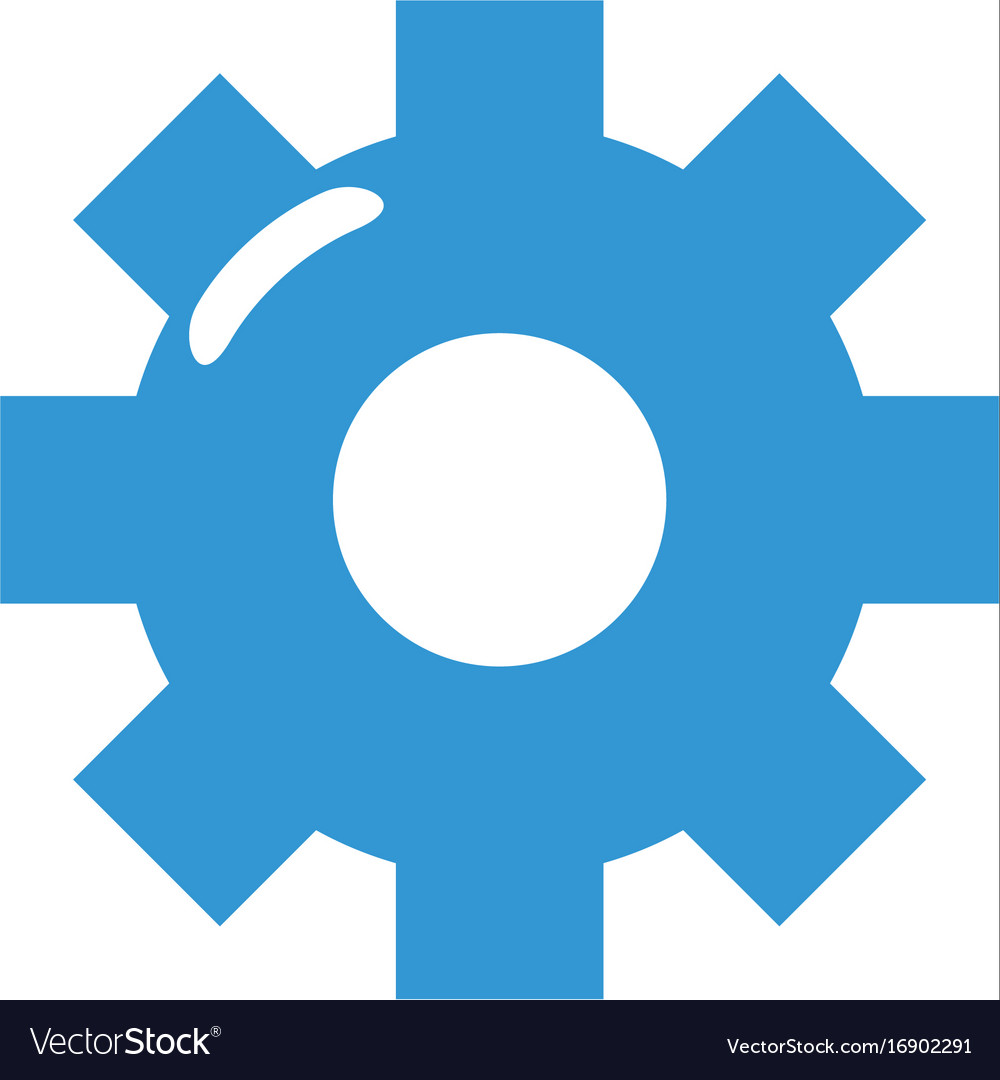 Gear engineering industry process technology Vector Image