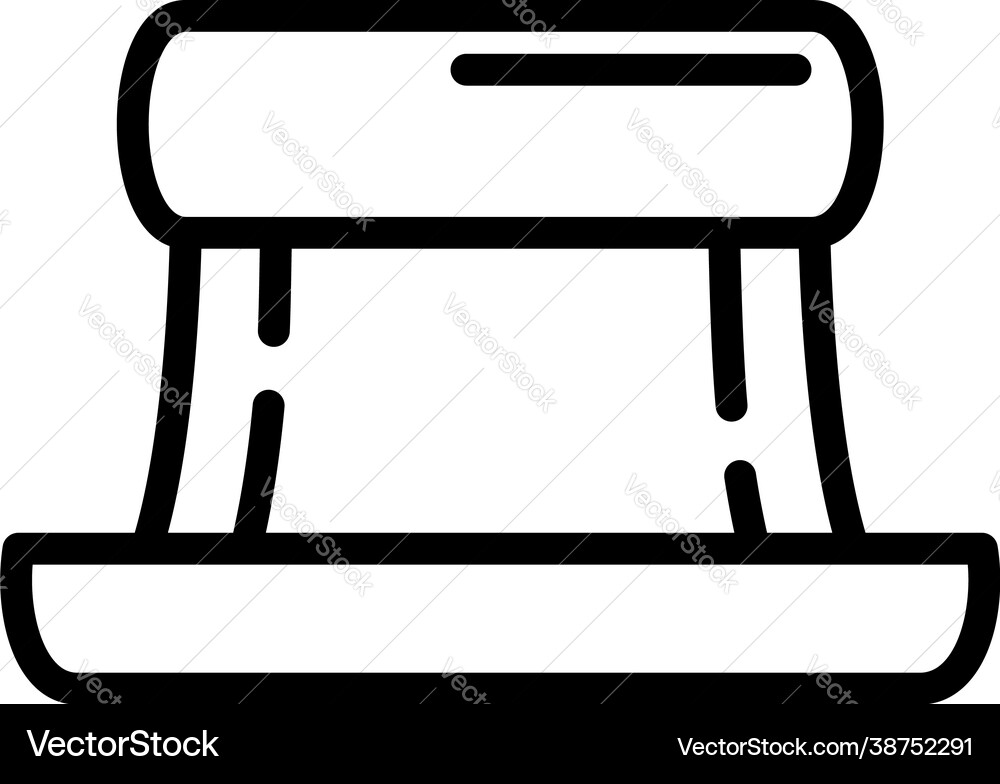 Movie scenario icon outline style Royalty Free Vector Image