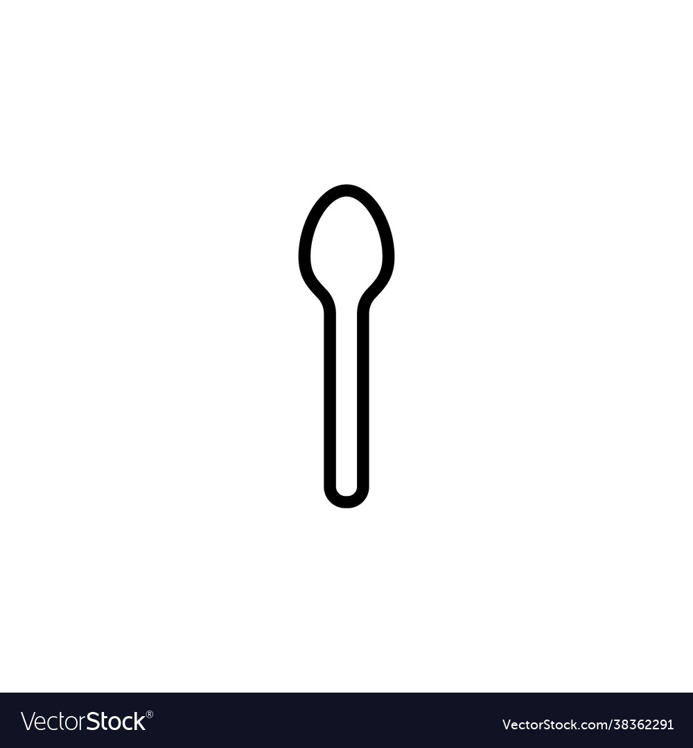 Spoon Royalty Free Vector Image - VectorStock