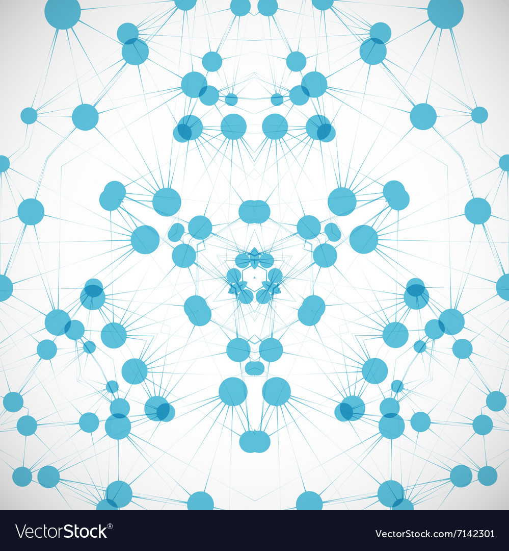 Background pattern network design dots Royalty Free Vector