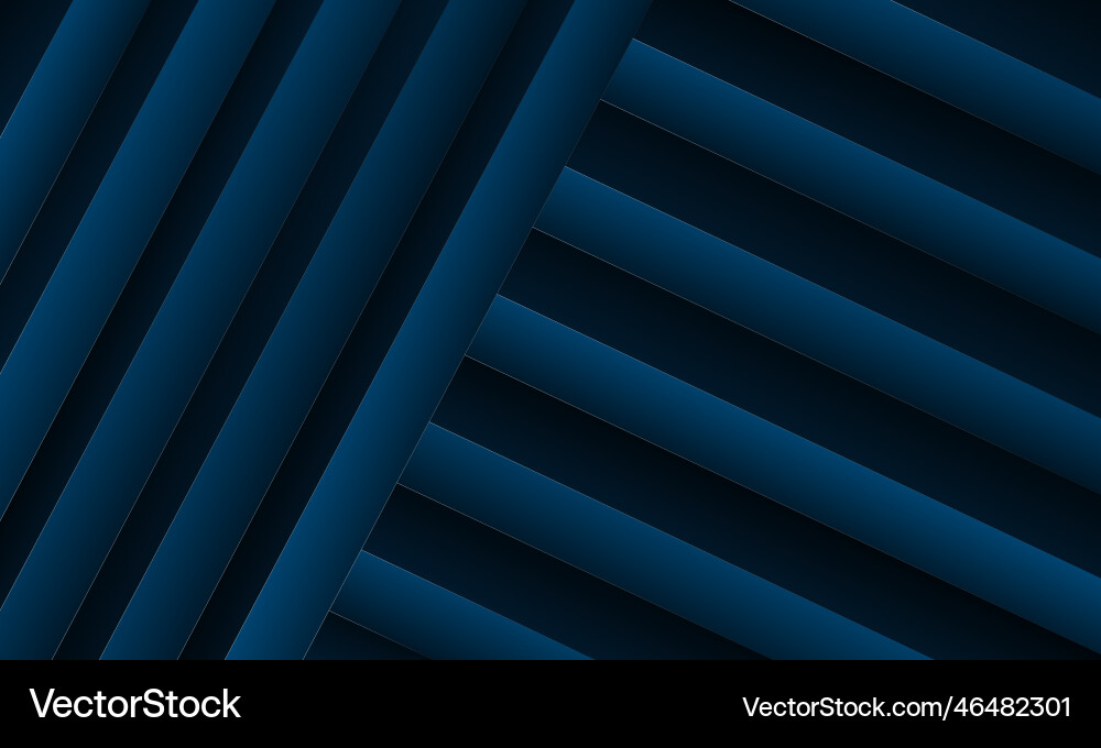Blue abstract background for social media design Vector Image