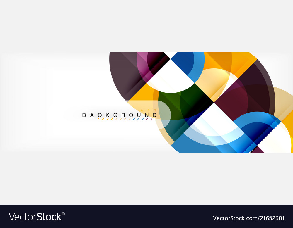 Circular abstract background Royalty Free Vector Image