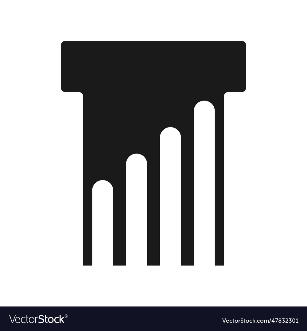 Column logo Royalty Free Vector Image - VectorStock