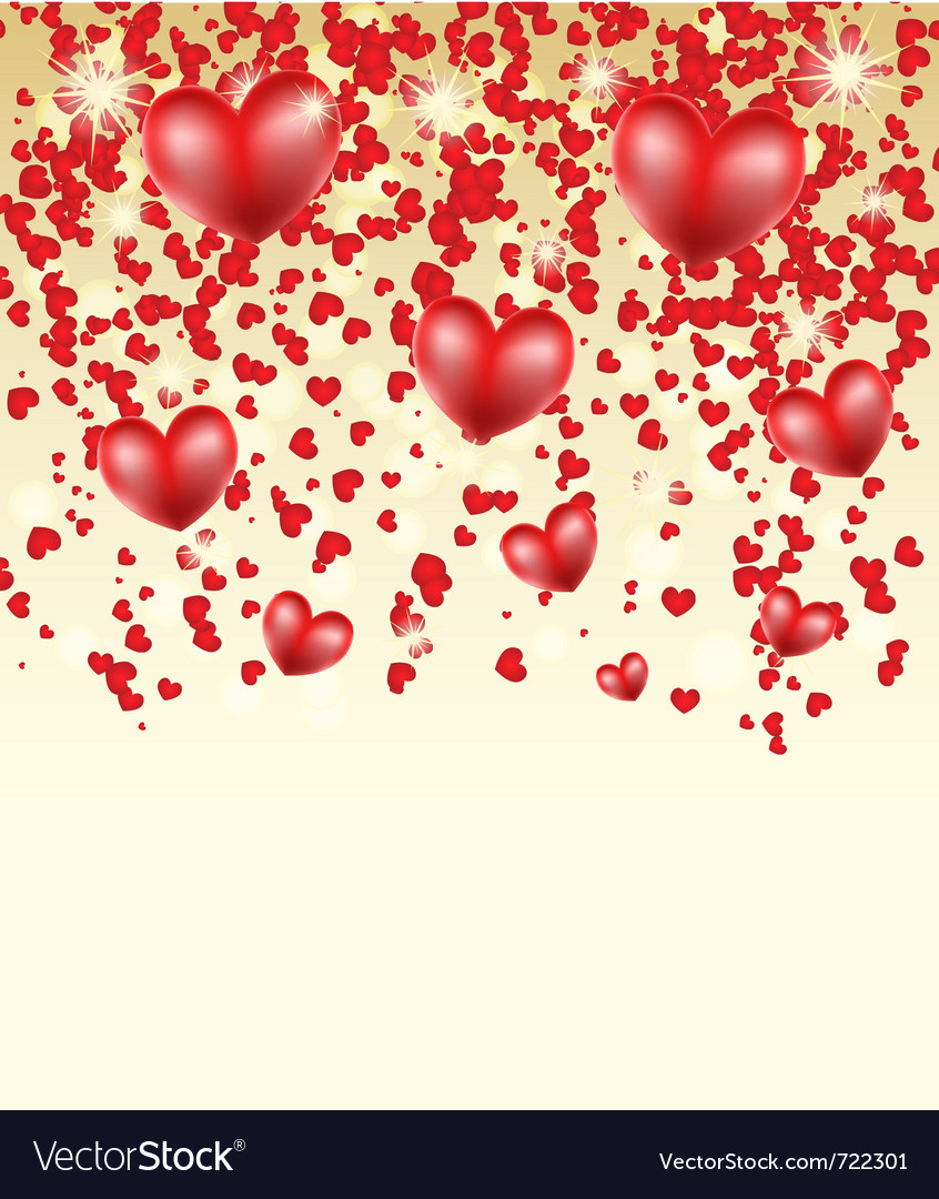 Creative hearts Royalty Free Vector Image - VectorStock