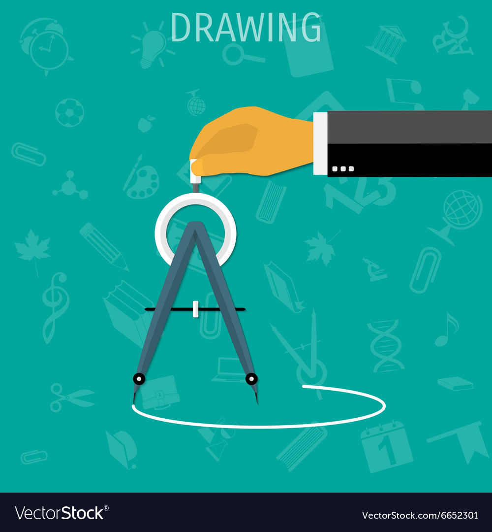 Drawing divider Royalty Free Vector Image - VectorStock