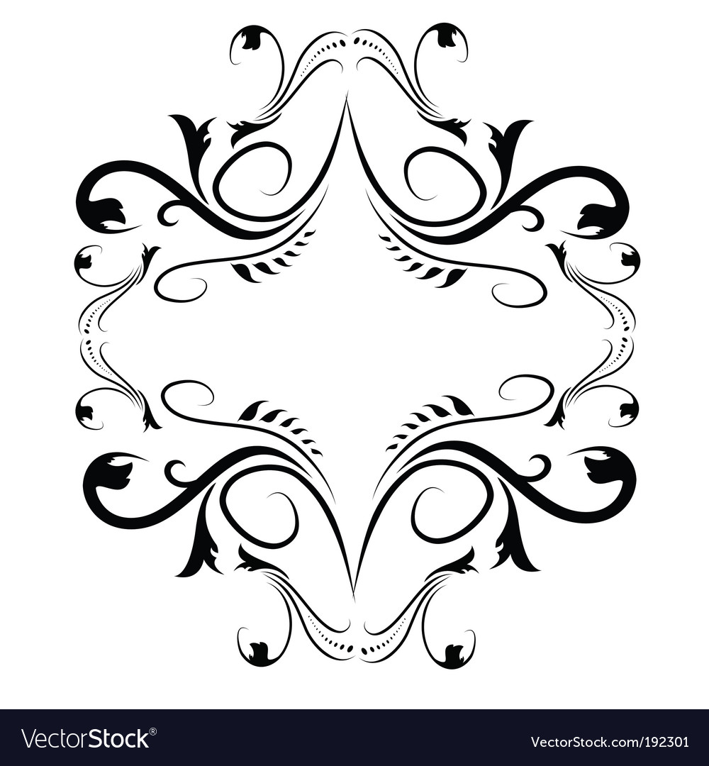 Floral design elements Royalty Free Vector Image