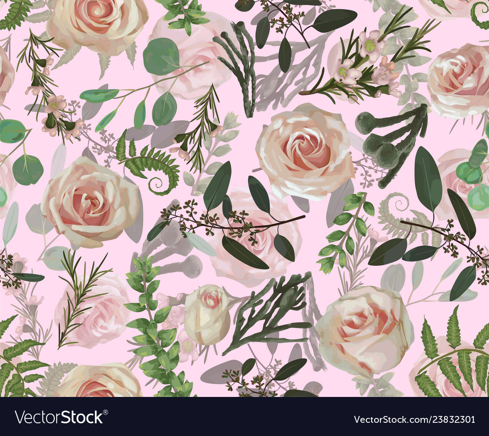 Seamless pattern background texture print Vector Image