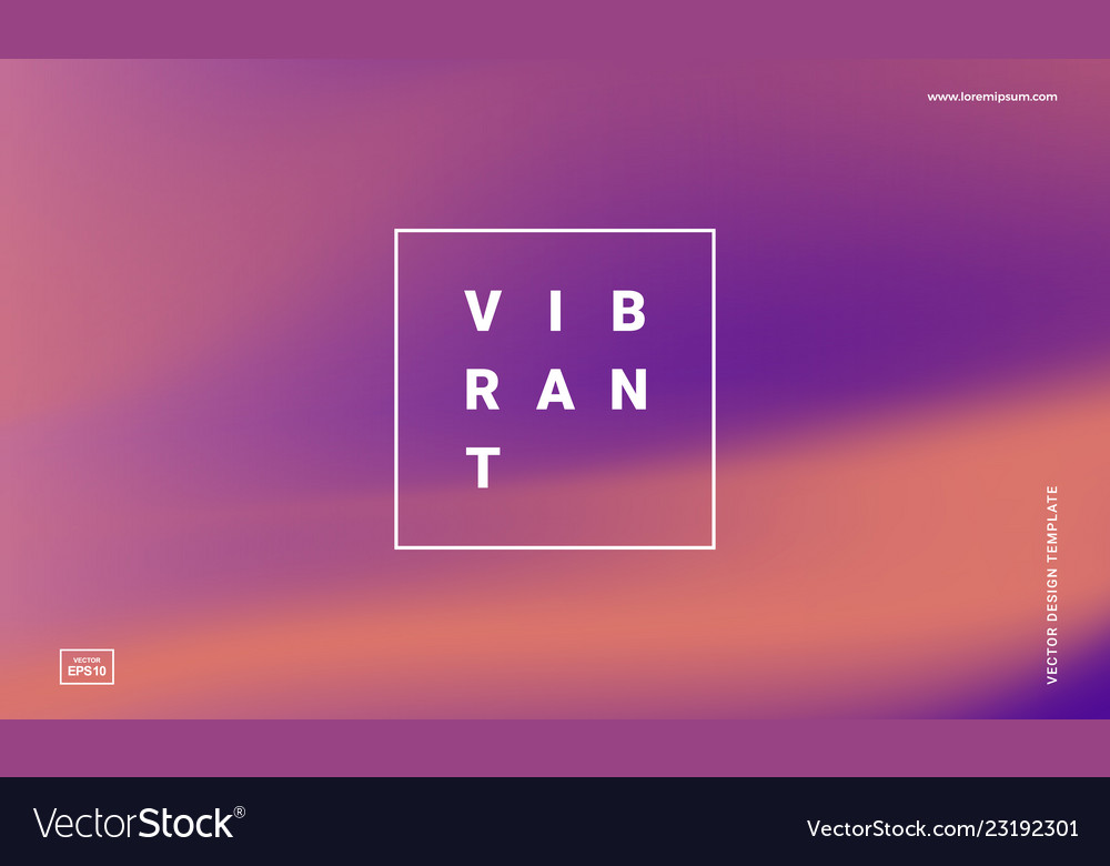 Vibrant gradient background Royalty Free Vector Image